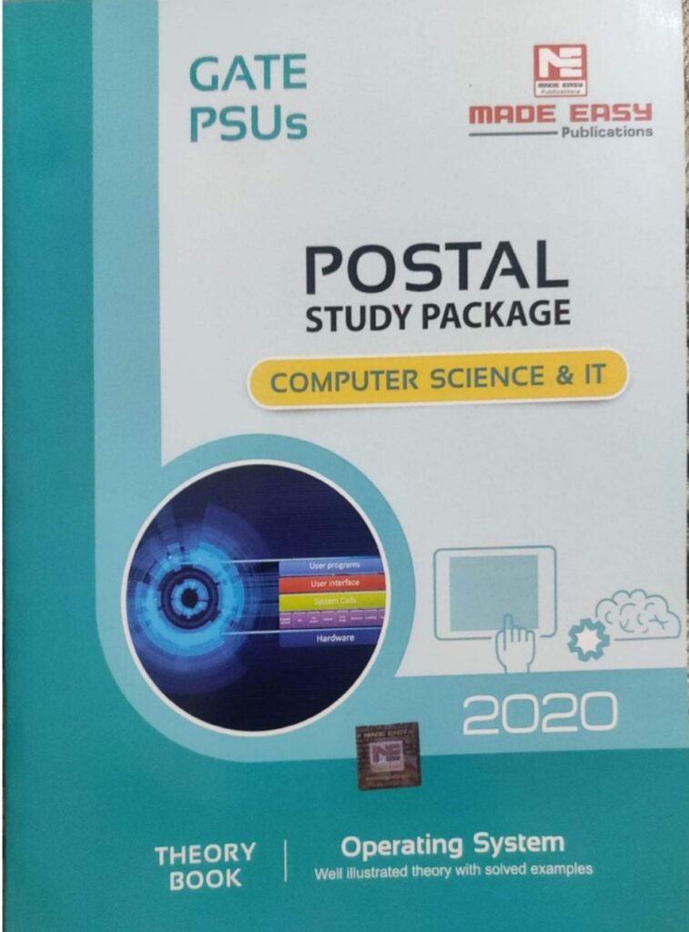 Operating System Well Illustrated theory with Solved examples Theory Book for GATE - Meradesh.in