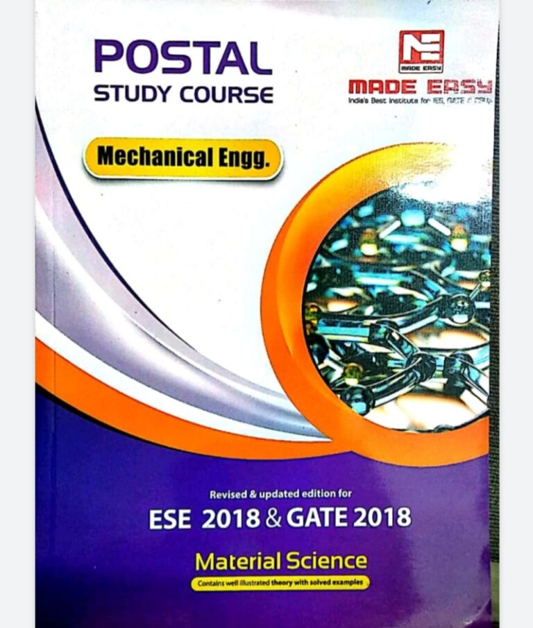 Material Science Mechanical Engineering GATE Contains well illustrated theory with Solved ...