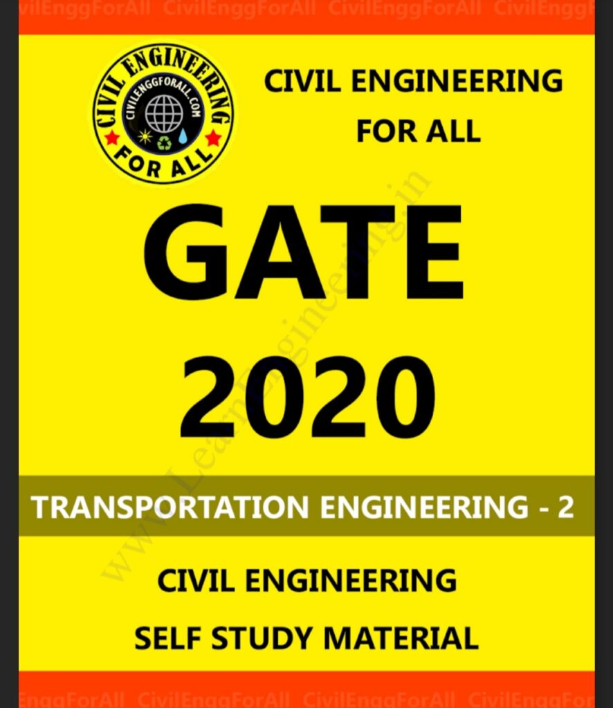 Gate Academy Transportation Engineering 2 Notes For Ies Ias Gate Ssc Railway Tnpsc Trb Psus