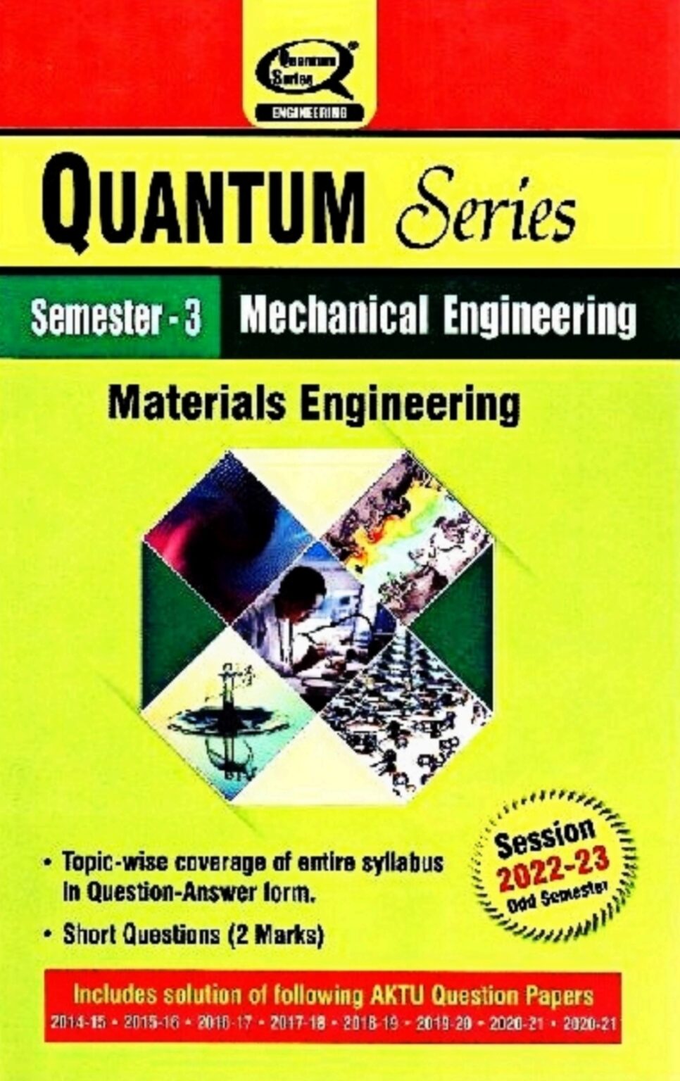 Materials Engineering Semester - 3 Mechanical Engineering AKTU Quantum Session 2022-23 - Meradesh.in
